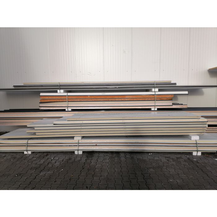 Sandwichplatten 30 mm Dach RAL 7016 Sonderposten Paket 502